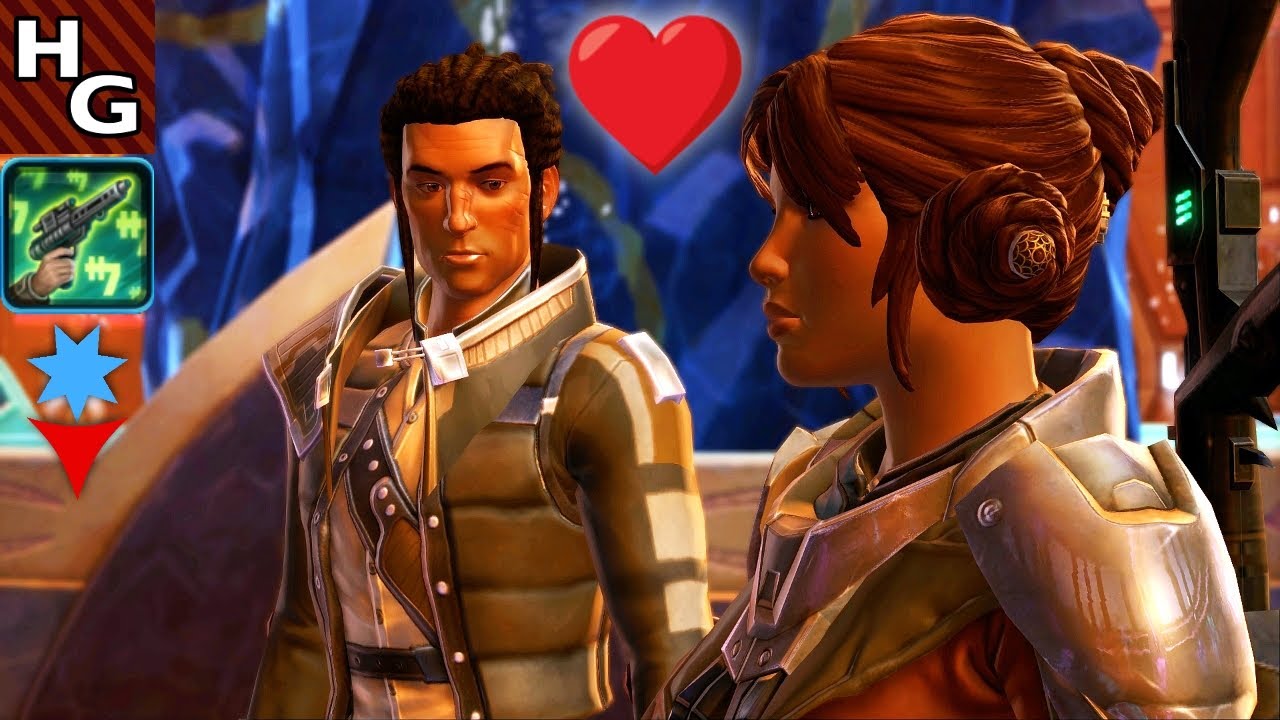 SWTOR Reunion with Risha & Corso [Unhappy Returns] Smuggler [Male ...