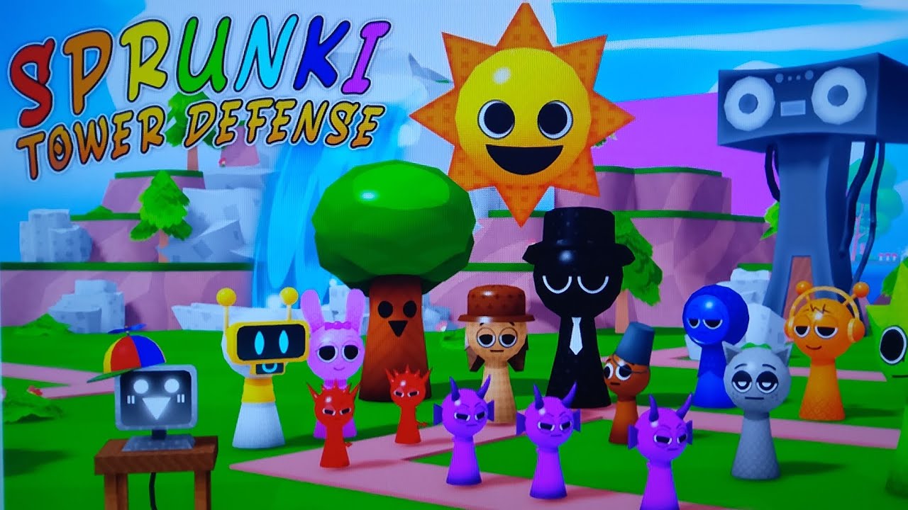 Sprunki Tower Defense Roblox - YouTube