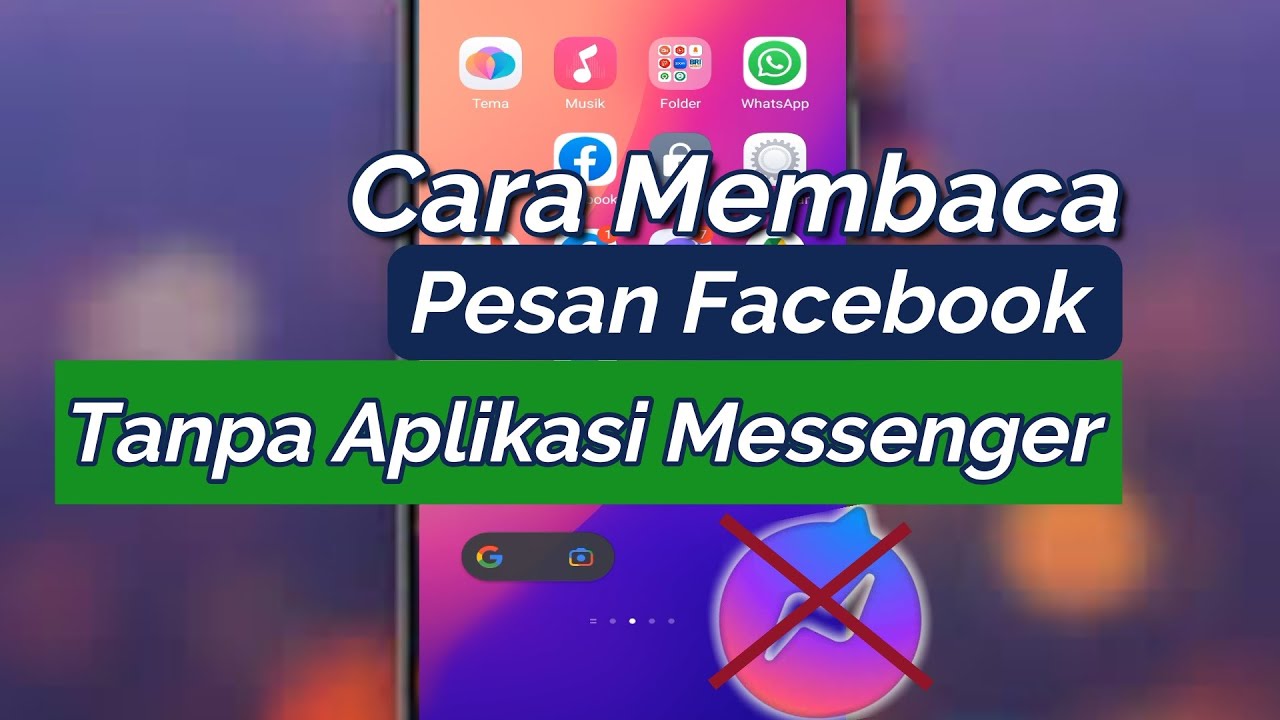 Tutorial Cara Membaca Pesan Teks Facebook Tanpa Aplikasi Messenger ...