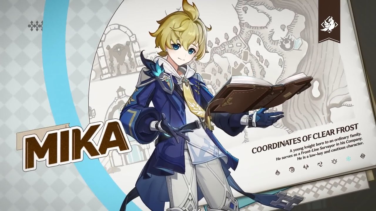 Plume of Navigation | Character Demo : Mika | Genshin Impact [JP Dub ...