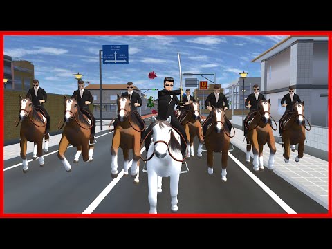 YAKUZA CAVALRY || SAKURA School Simulator