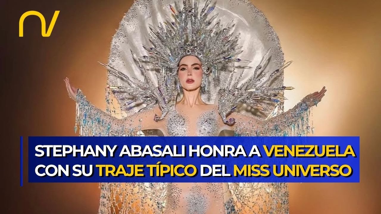 ¡Monumental! Stephany Abasali deslumbra en el Miss Universo con traje ...