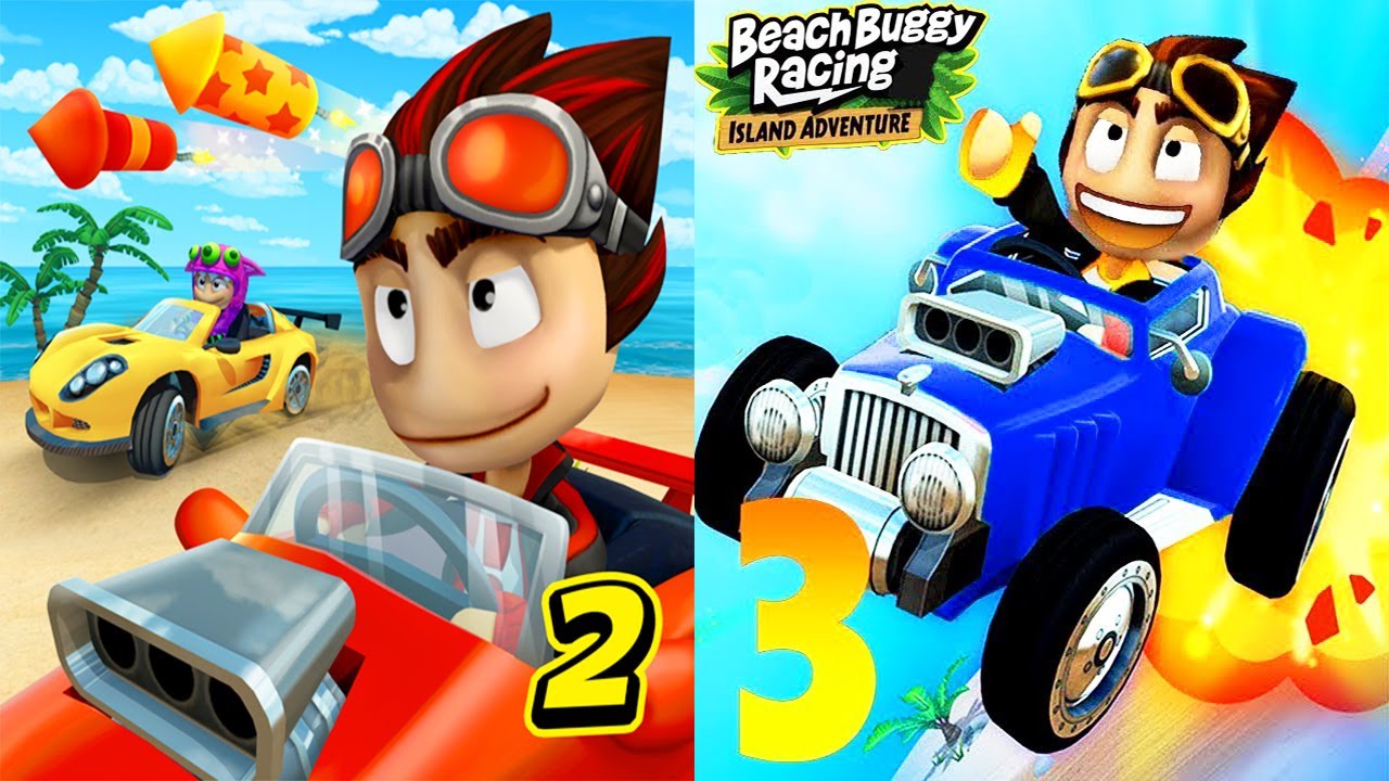 Beach Buggy Racing 3 vs Beach Buggy Racing 2 | BB Racing 3 vs BB Racing ...