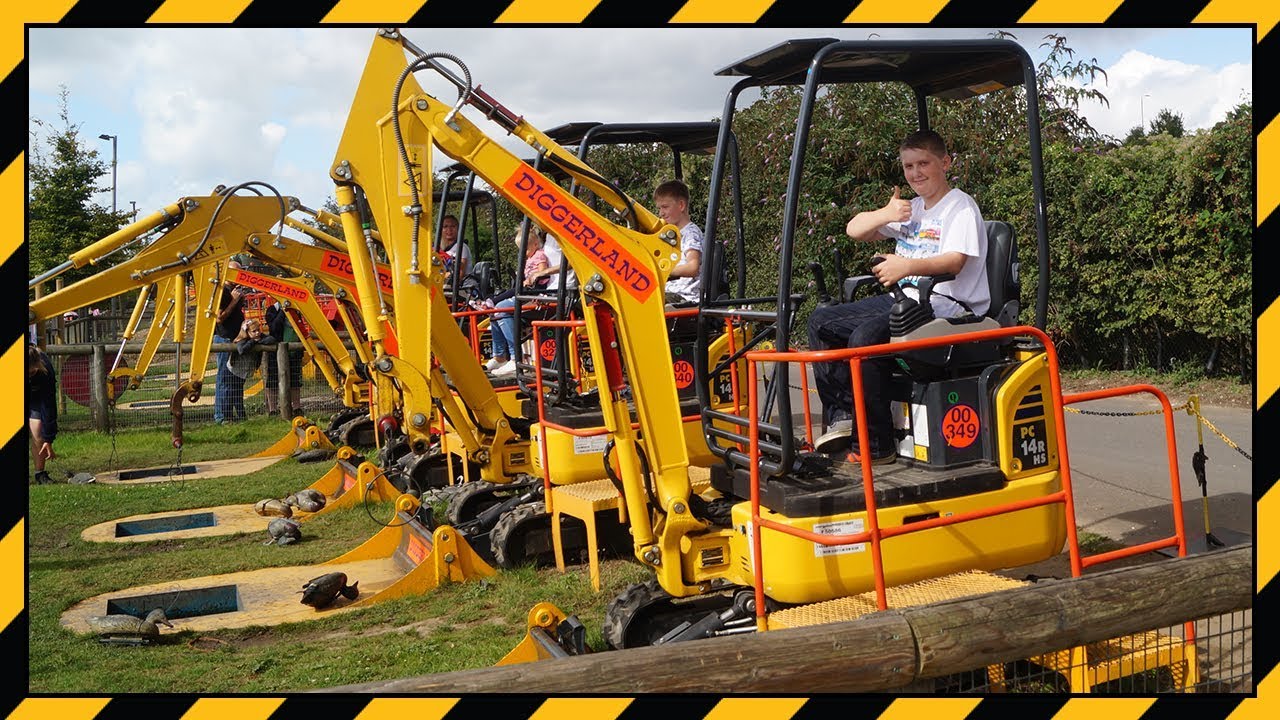 Diggerland UK: Dippy Ducks - YouTube