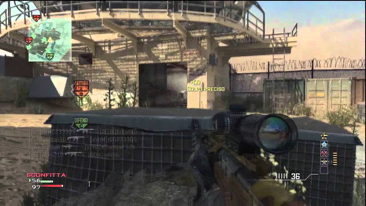Modern Warfare 3: SNIPER MOAB AS50 su DOME !! - YouTube
