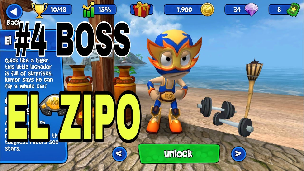 Beach Buggy Racing - 4th Boss | El zipo | The Game - YouTube