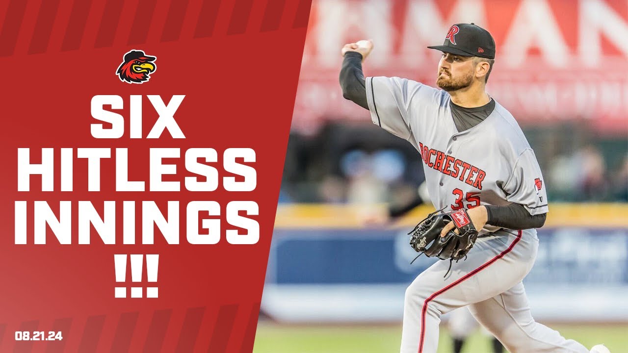 Tyler Stuart's SIX HITLESS INNINGS DEBUT!!! | Red Wings Highlights ...