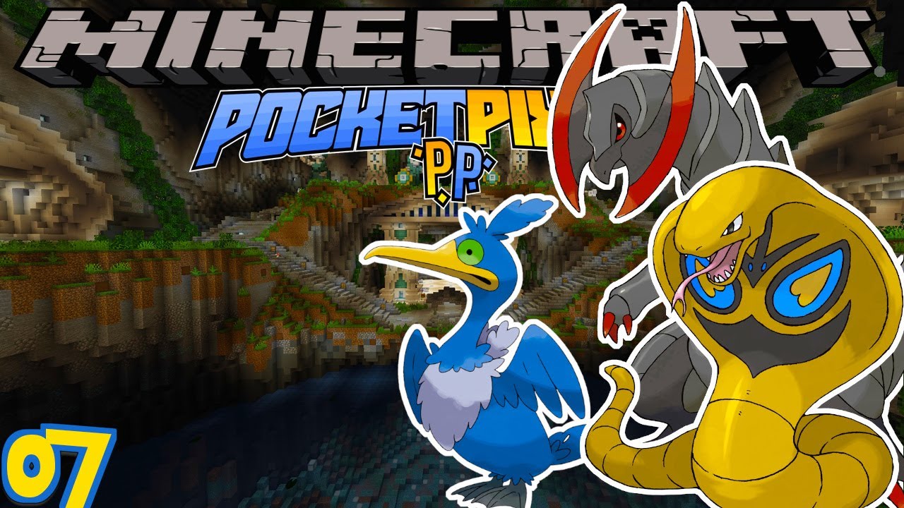 Pixelmon POCKETPIXELS Yellow Survival - Episode 7 (Pokemon In Minecraft) - YouTube