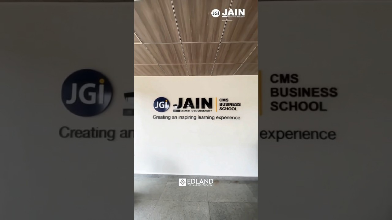 CMS Business School, Jain Deemed-to-be University, Bangalore offers 26 ...
