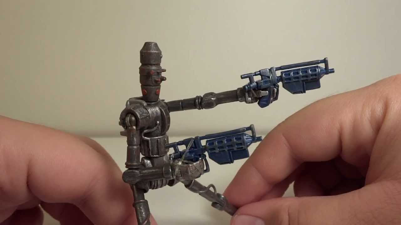 Star Wars Clone Wars IG-86 (IG-88 Bounty Hunter) Toy Review - YouTube