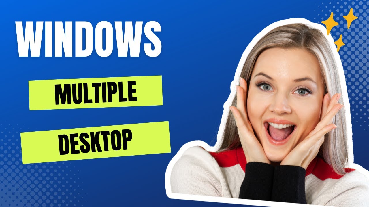 How to Create Multiple Desktops in Windows 10 (2023) - YouTube