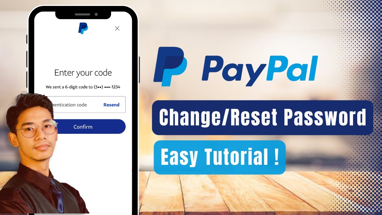 How to Change PayPal Password ! - YouTube