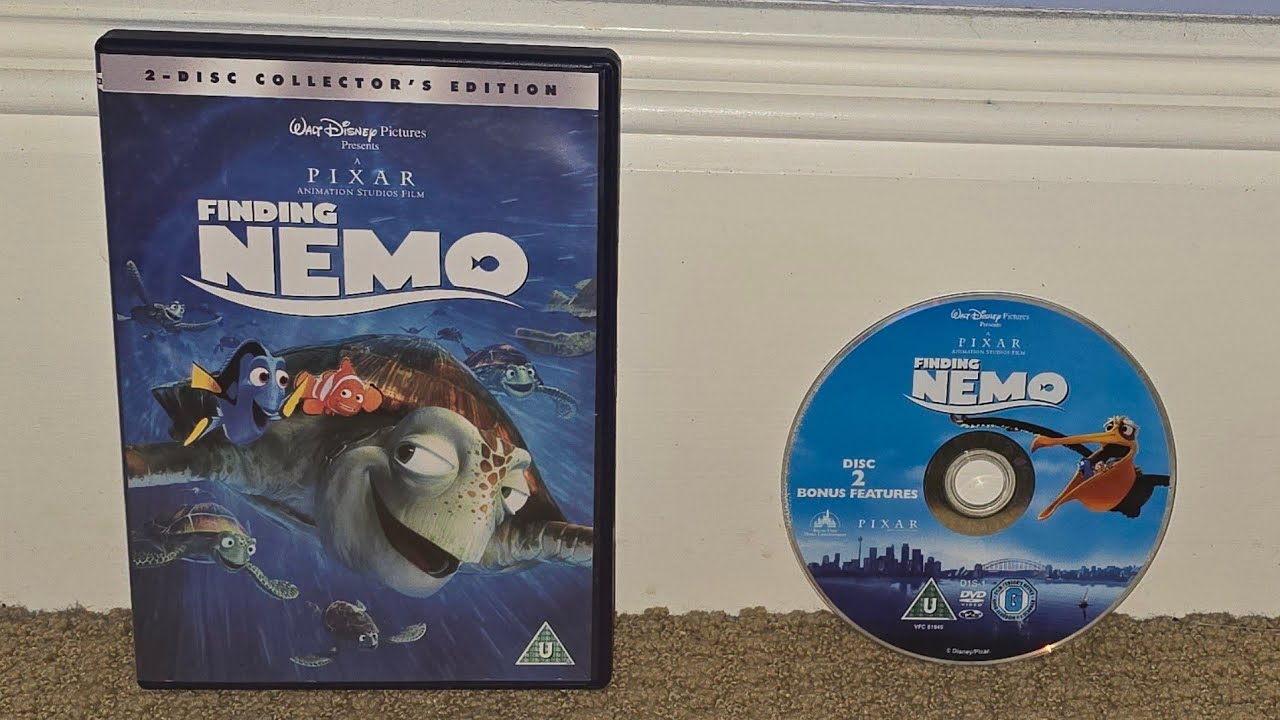 Finding Nemo UK DVD 2 Walkthrough (2004) - YouTube