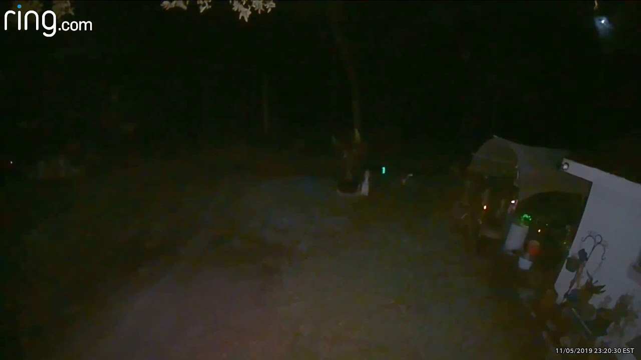 Ring captures ghost image. What is it....Ghost - YouTube