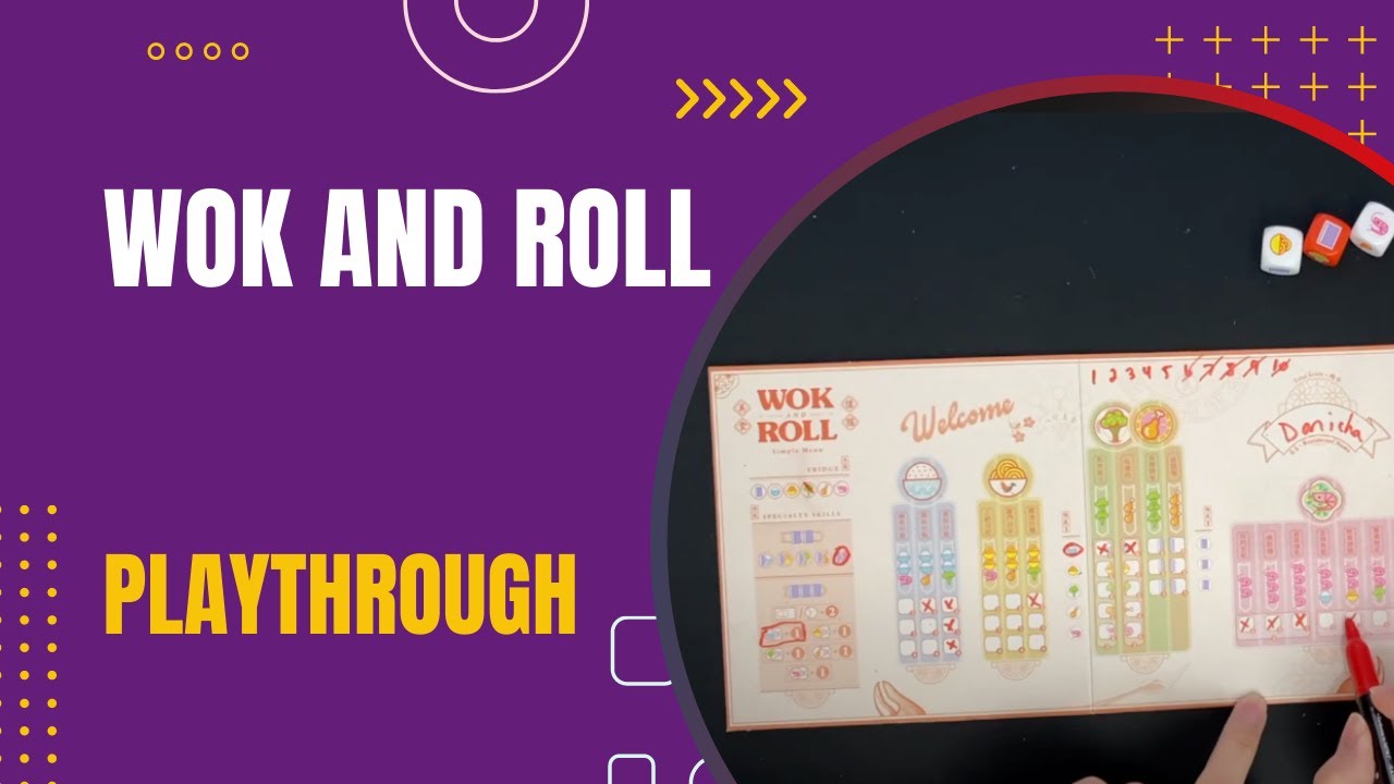 Wok and Roll Solo Playthrough and Tutorial | DaniCha - YouTube