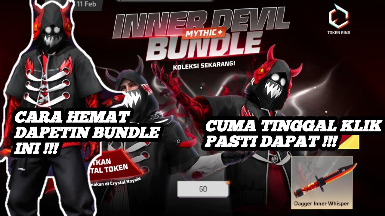 TRICK SPIN INNER DEVIL BUNDLE ,TINGGAL KLIK LANGSUNG DAPAT ️ ️#bundleterkerendifreefire #bundle ...