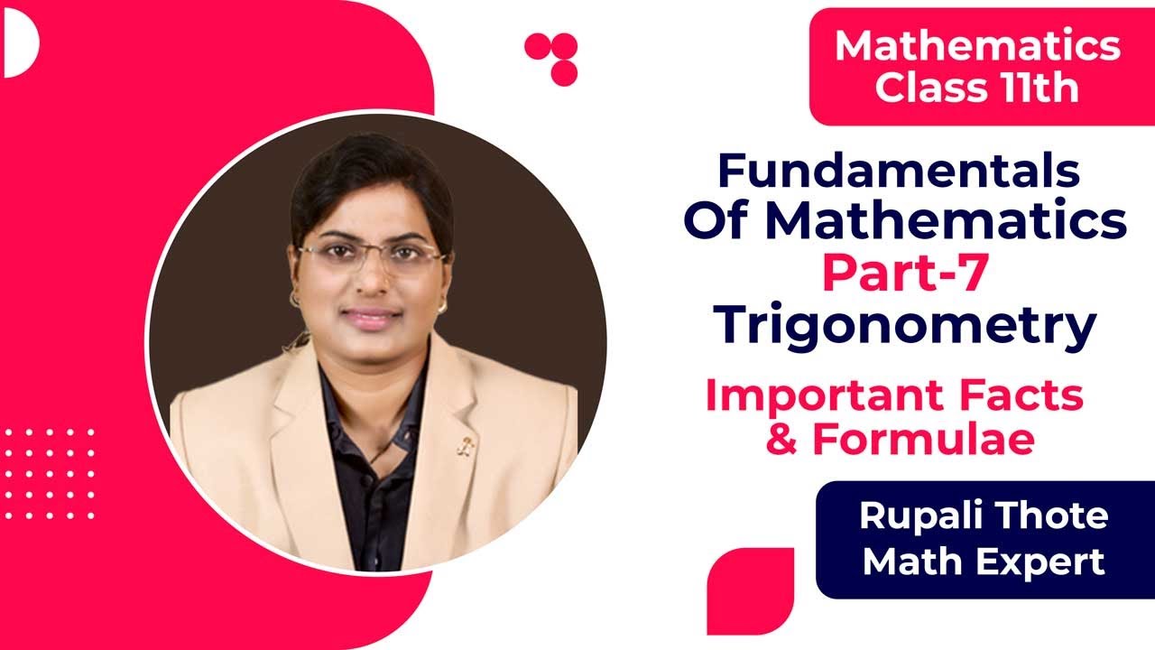 Fundamentals Of mathematics | Trigonometry | Important Trigonometric ...