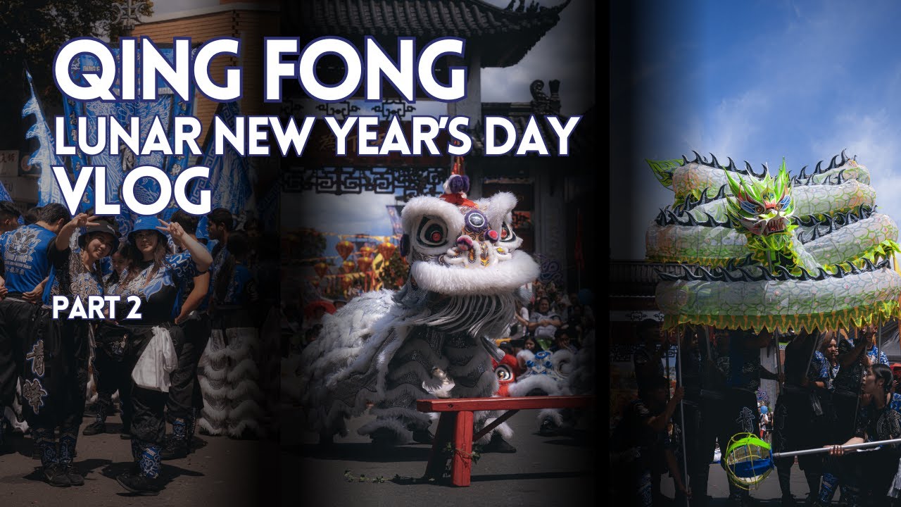 Qing Fong Dragon & Lion Dance Team | Lunar New Year's Day Vlog | Team C ...