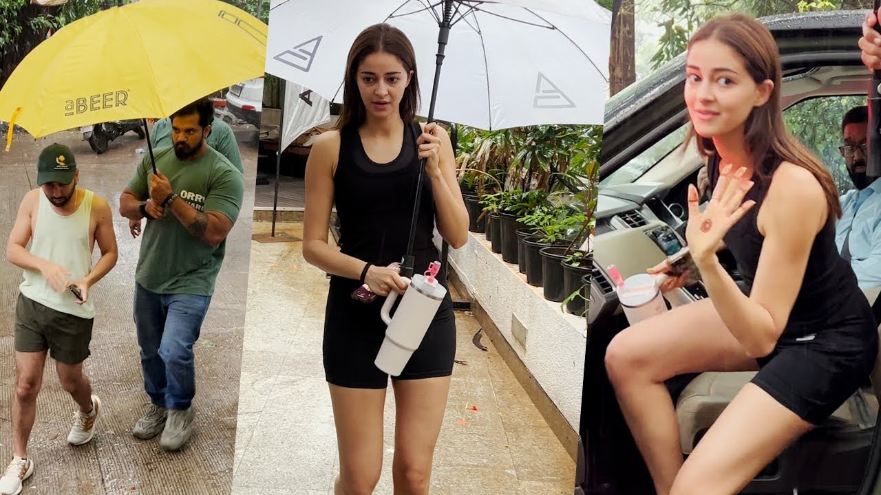 Ananya Panday And Orry Spotted At Gym | MS shorts - YouTube