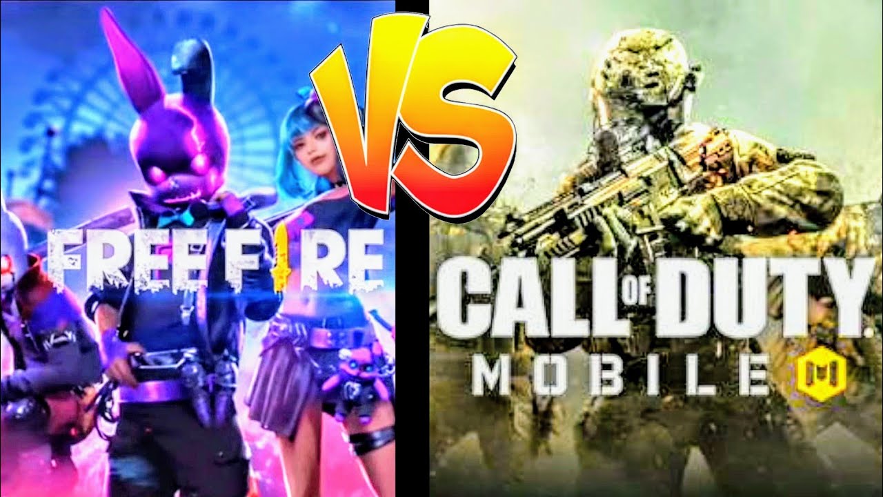 🤔FREE FIRE VS CALL OF DUTY MOBILE😱 | SLAXX399 - YouTube