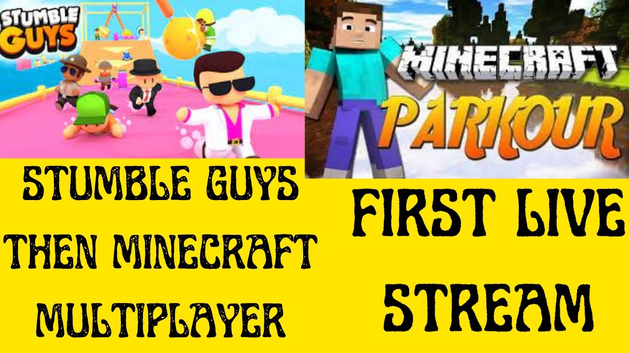 ONLY MINECRAFT|ANYONE CAN JOIN|MY FIRST LIVE STREAM|WITH WEB CAM|SB ...
