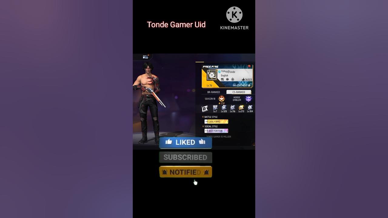 tonde gamer uid - YouTube
