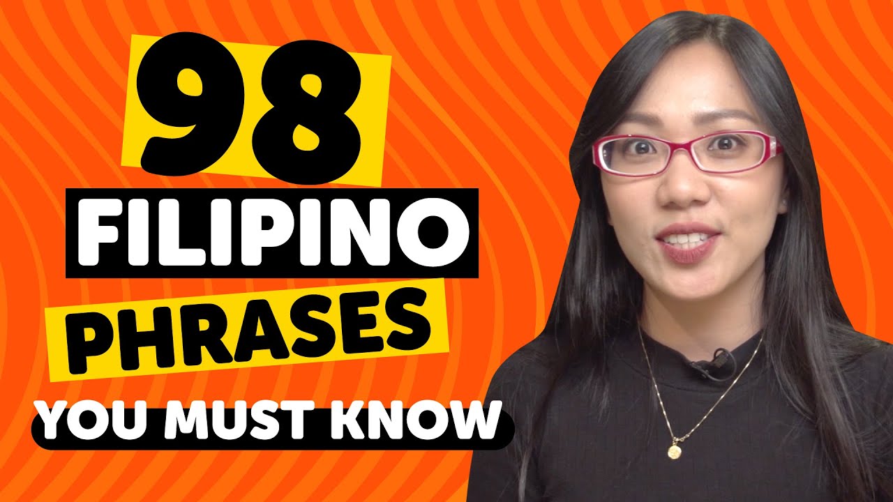 98 Phrases Every Filipino Beginner Must-Know - YouTube