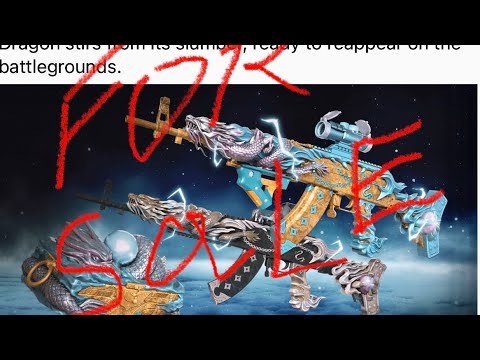 PUBG PC beryl m762 azure dragon chroma account for sale 700$ ,even SLR ...