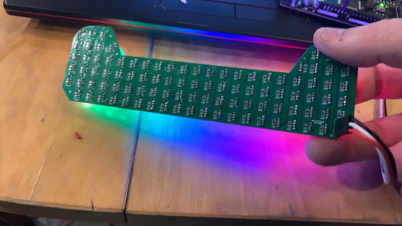 BD-1 custom board demo. - YouTube