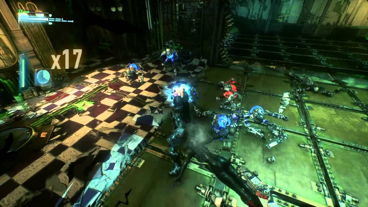 Batman: Arkham Knight - Riddler Puzzle Room - YouTube