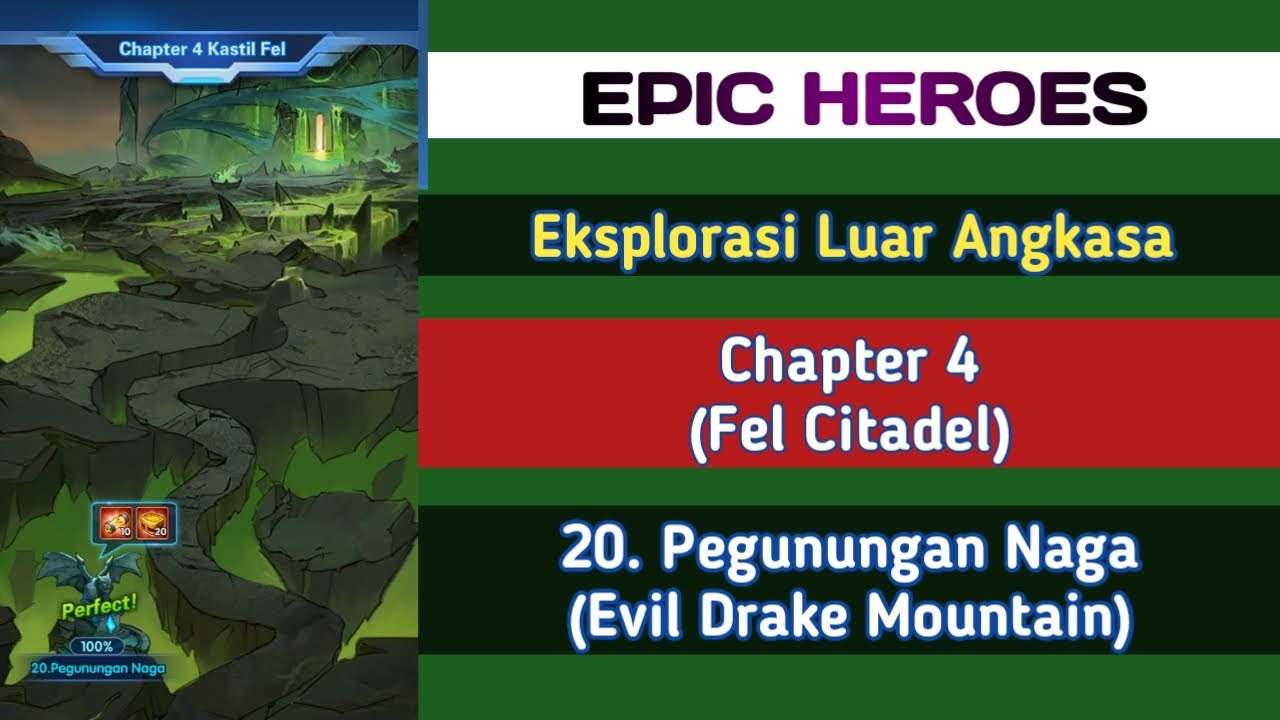20. Evil Drake Mountain | Chapter 4 Fel Citadel | Eksplorasi Luar ...