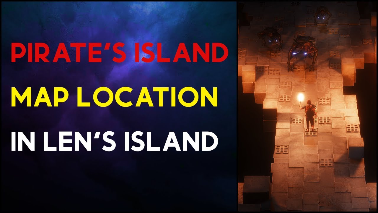 Pirate's Island - Map Location - Len's Island - YouTube