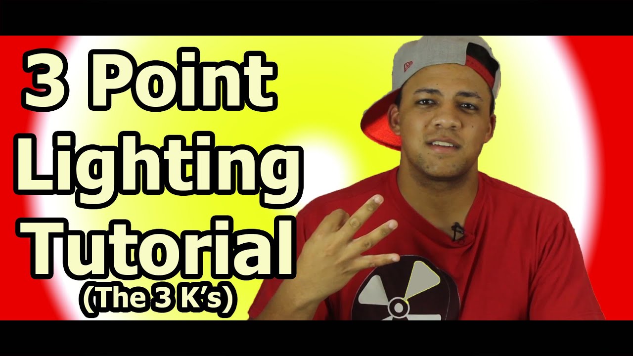 3 Point Lighting Tutorial - "The 3 K's" - YouTube
