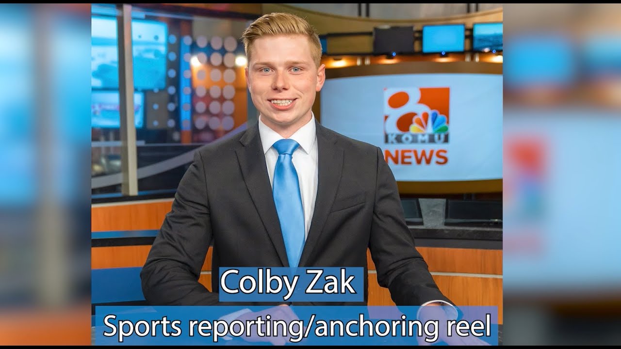 Colby Zak Sports Anchor Reporter Reel - YouTube