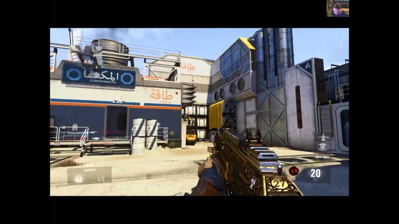 First Call of Duty AW gameplay with Obsidian Steed - YouTube