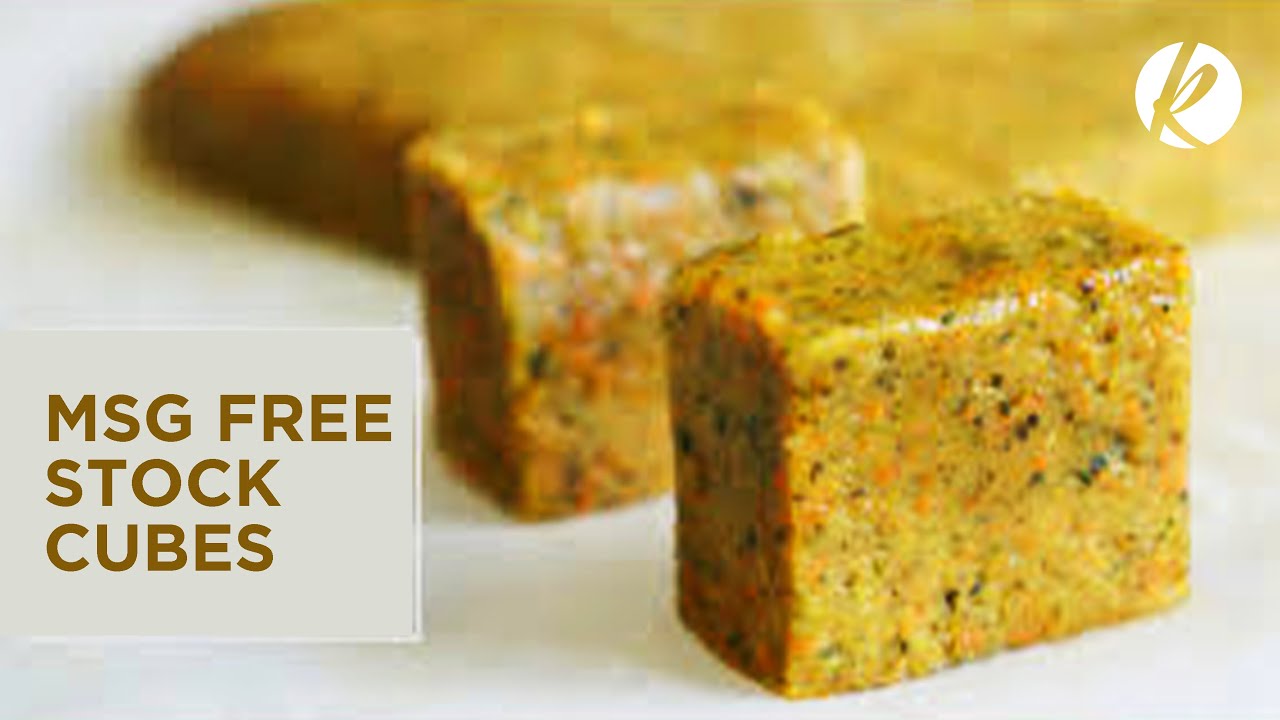 MSG FREE Stock Cubes - YouTube Tutorials | 2021 - YouTube