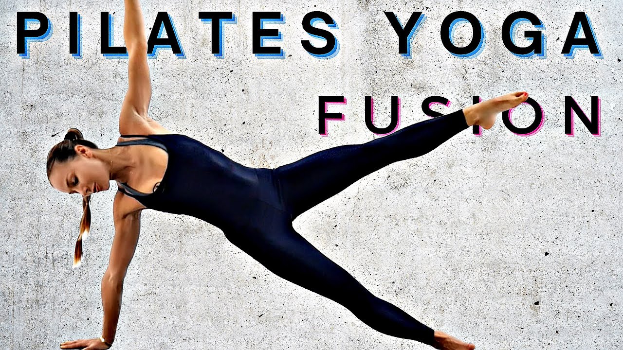 53 minute YOGALATES WORKOUT | Pilates Yoga Fusion For Full Body - YouTube