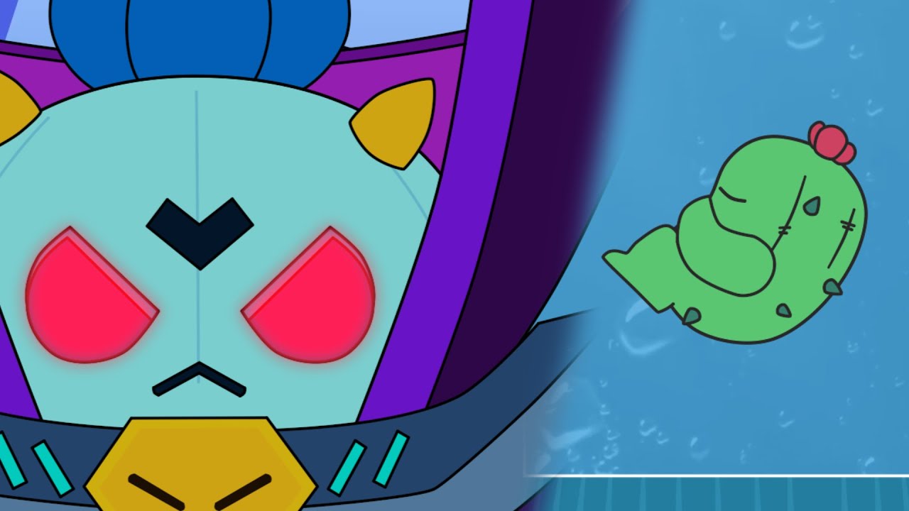 BRAWL STARS ANIMATION - SPIKE DARK LORD ORIGIN - YouTube