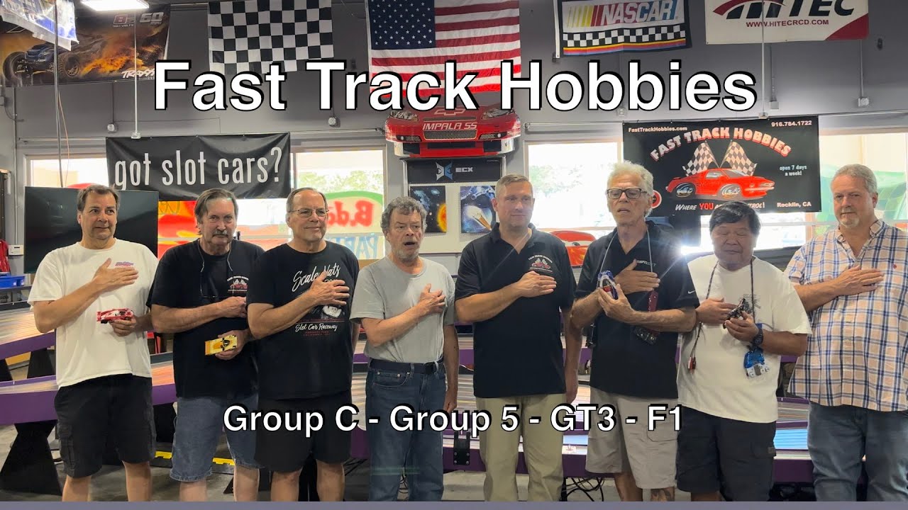 32nd Scale Slot Car Racing at Fast Track Hobbies - YouTube