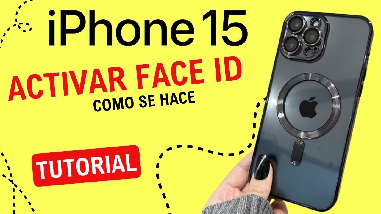 Como activar Face ID en iPhone 15 Pro Max - YouTube