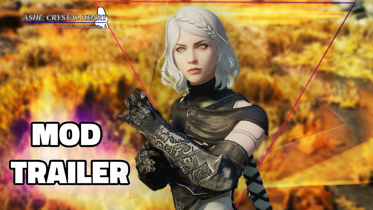 Ashe: Crystal Heart – Cinematic Voice Cast & Skyrim Mod Trailer - YouTube