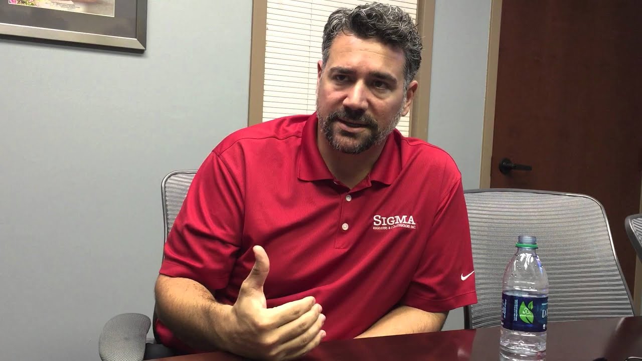 Robbie Olivier- VP of Sigma Engineers and Consulting - YouTube
