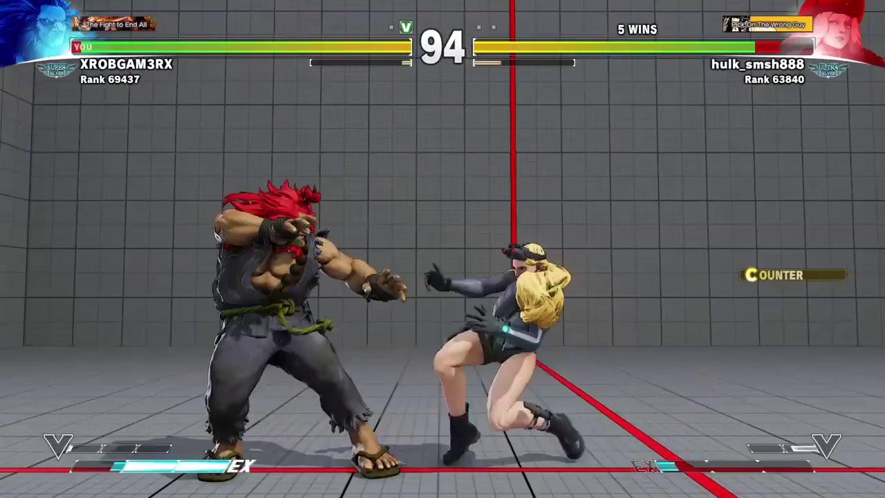Sfv RANKED akuma akuma akuma akuma - YouTube