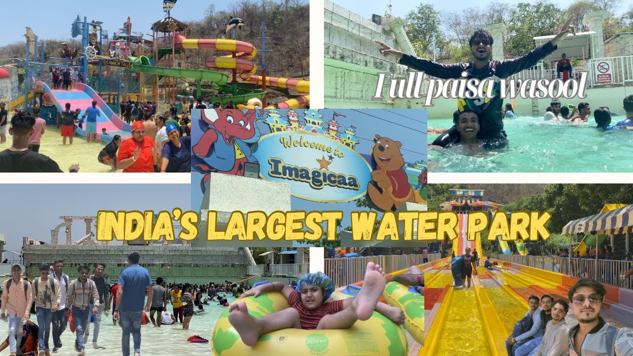 AQUA IMAGICA WATER PARK 😍 || India’s Largest Water park || YSK7111 ...