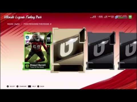 MUT 20 - NEW UL VICK! - 12 ULTIMATE LEGENDS FANTASY PACKS! - YouTube