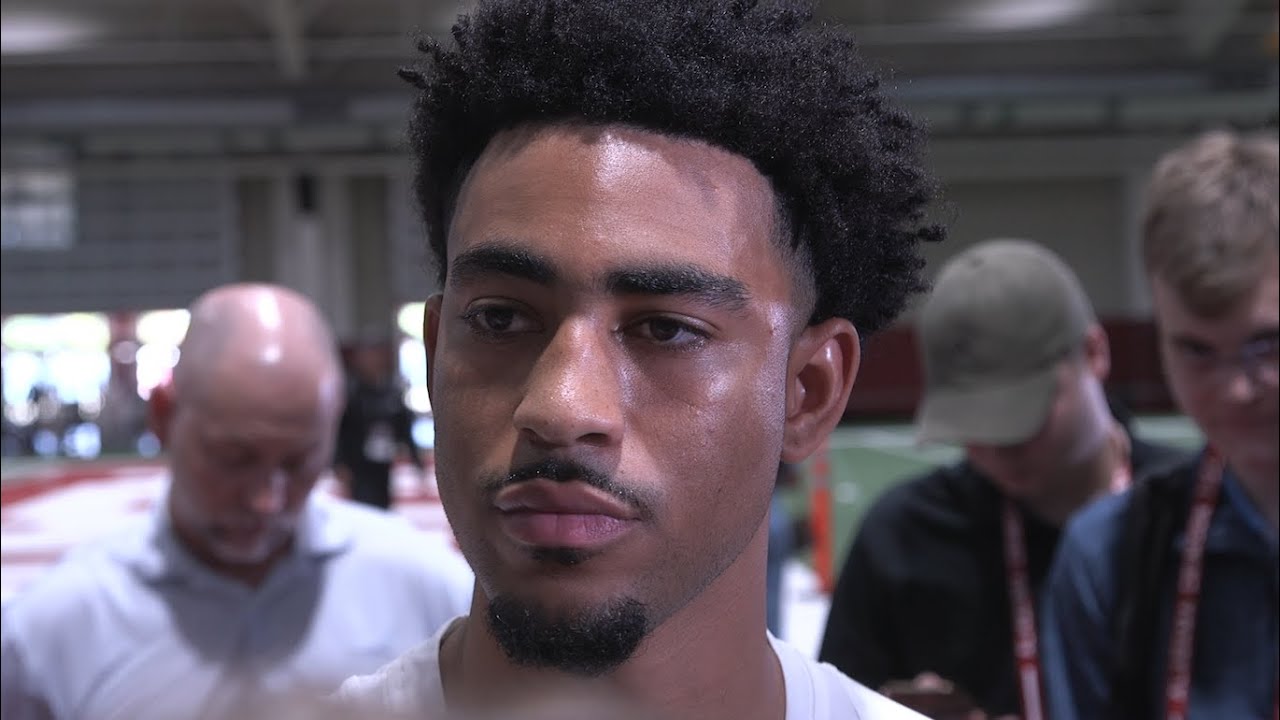 Bryce Young feels he checked "all the boxes" at Alabama Pro Day - YouTube