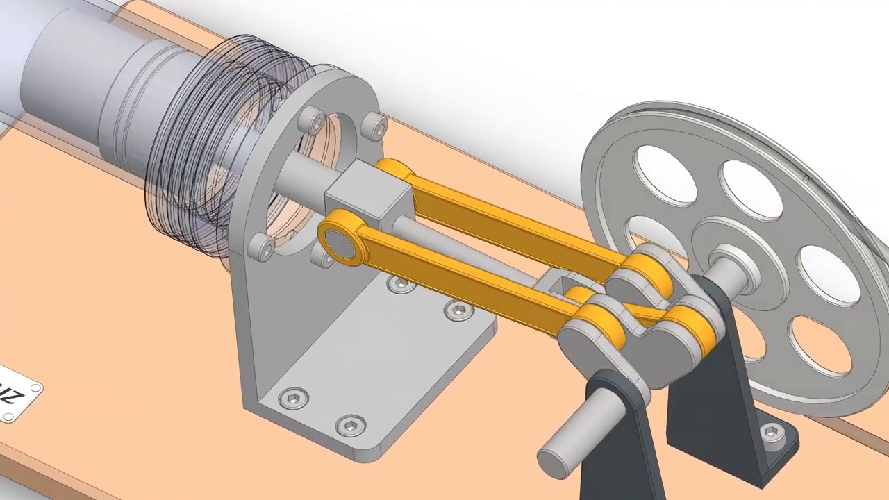Animación de Motor - YouTube