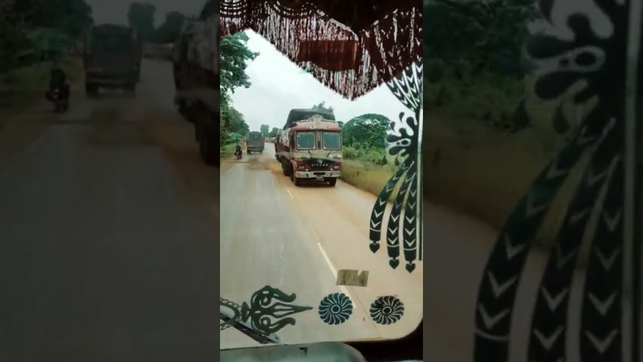 andhra pardesh truck heavy load - YouTube