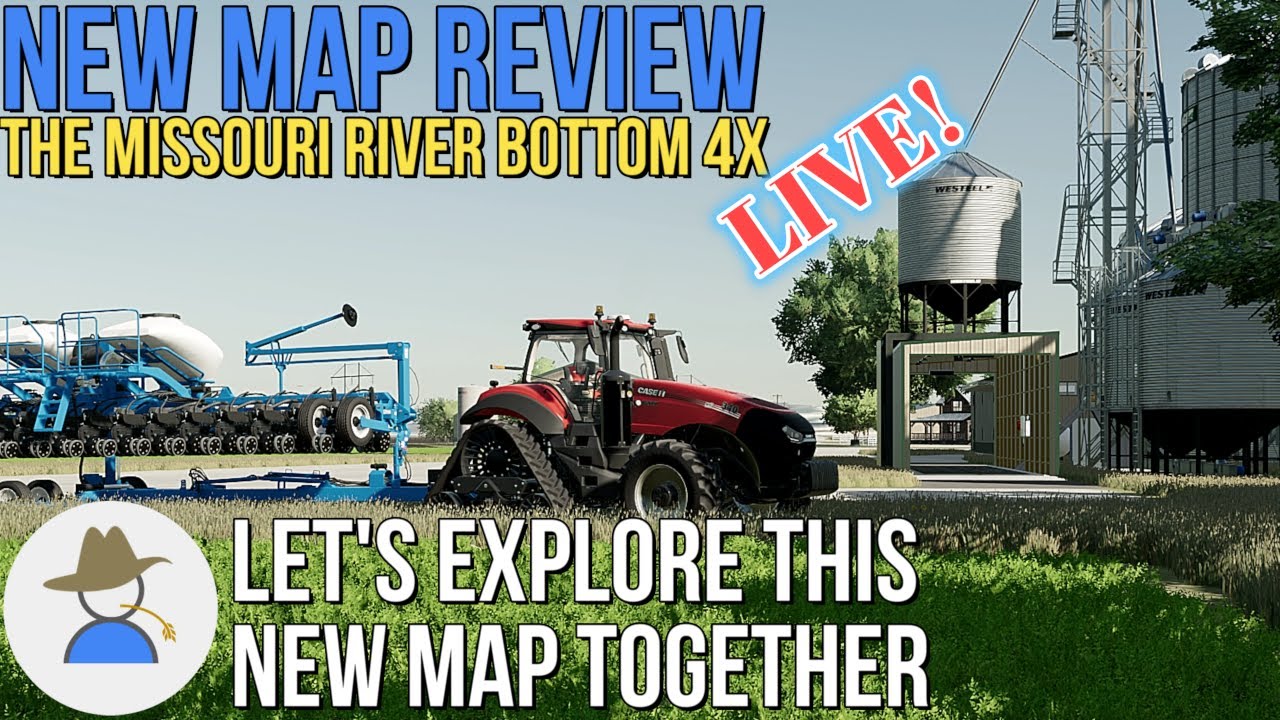 LIVE! - Let's explore this new map together - The Missouri River Bottom ...