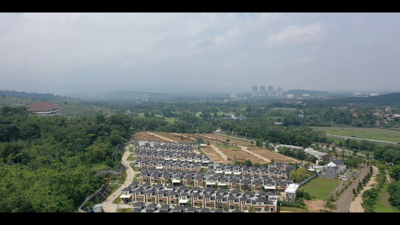 Perumahan Citra Sentul Raya by Ciputra Aerial View - Progress September ...